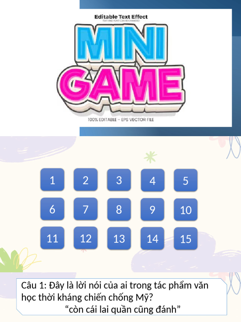 Mini Game | PDF