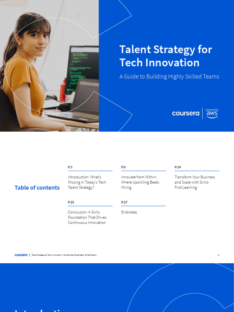 Talent Strategy For Tech | PDF