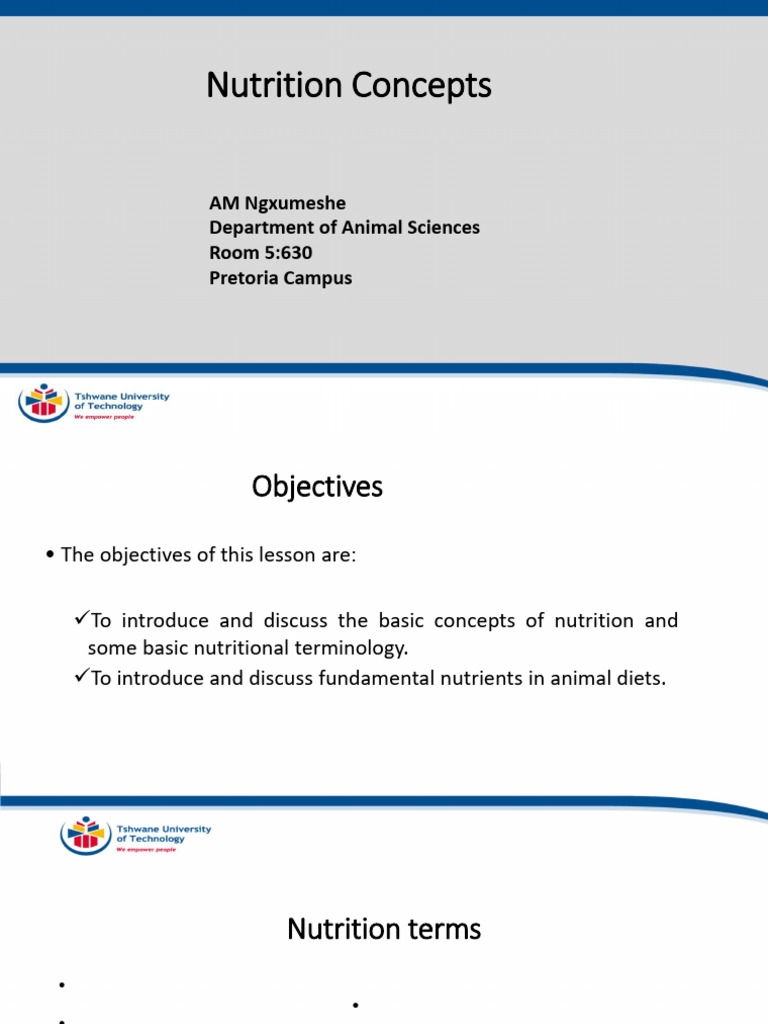 Nutrition Concepts | PDF