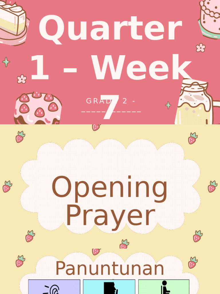 Quarter 1 - Week 7: Grade 2 | PDF