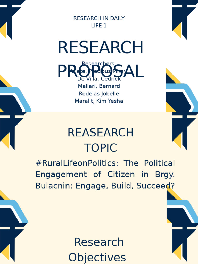 Rdl 1 Research Proposal | PDF