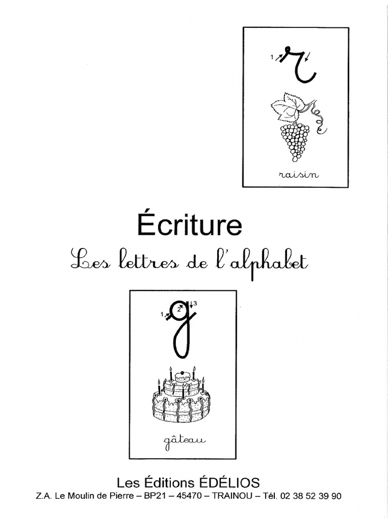 EDELIOS - Écriture Les Lettres de L - Aphabet | PDF