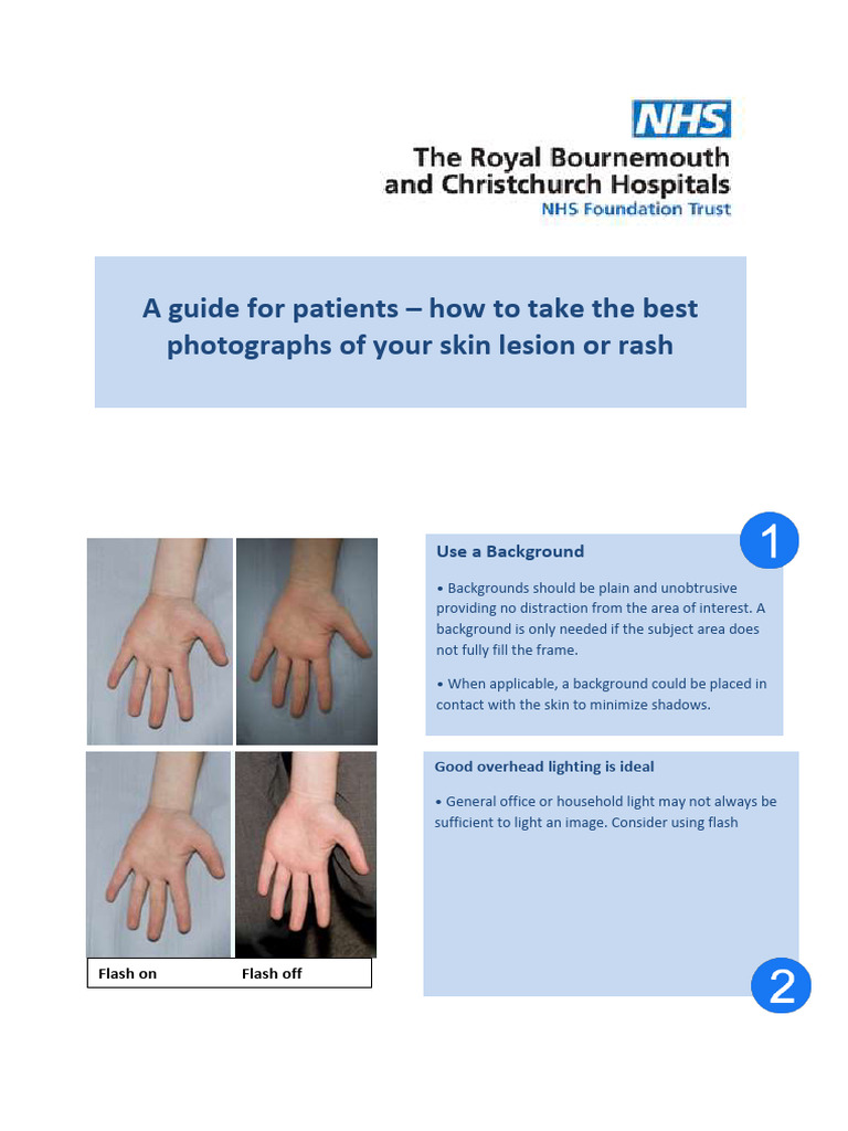 A Guide For Patients RBH | PDF | Flash (Photography) | Camera