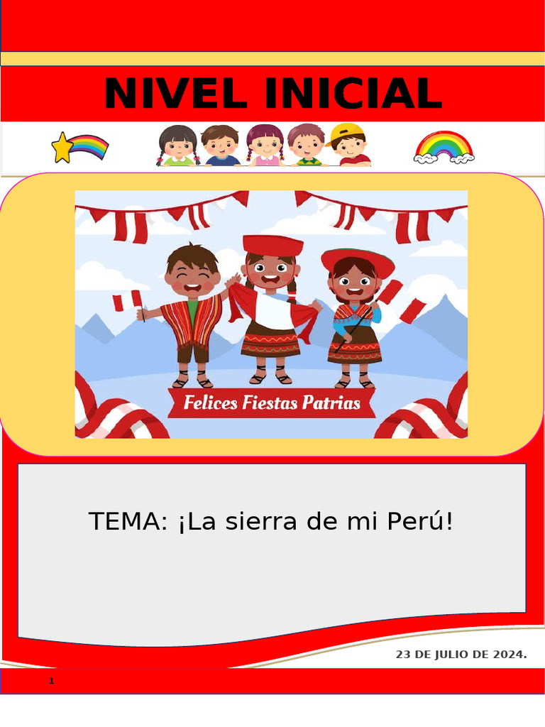 23 de Julio Inicial - Editorial Dionicio | PDF