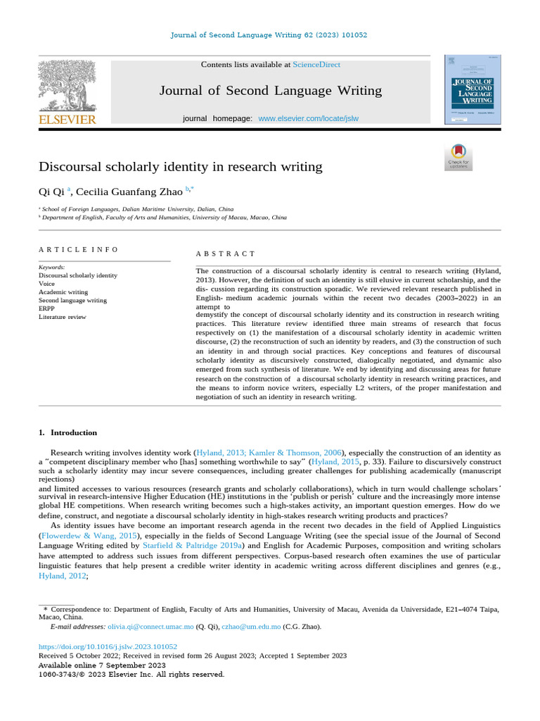 Example of A Literature Review Paper | PDF