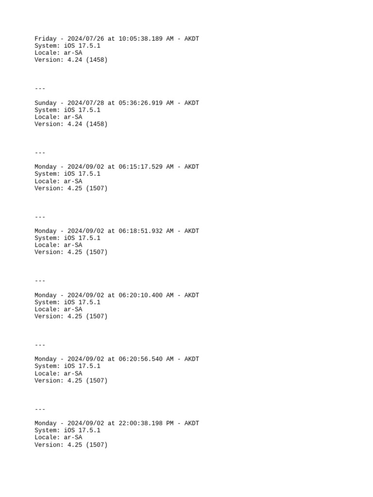 Diagnostics Log | PDF