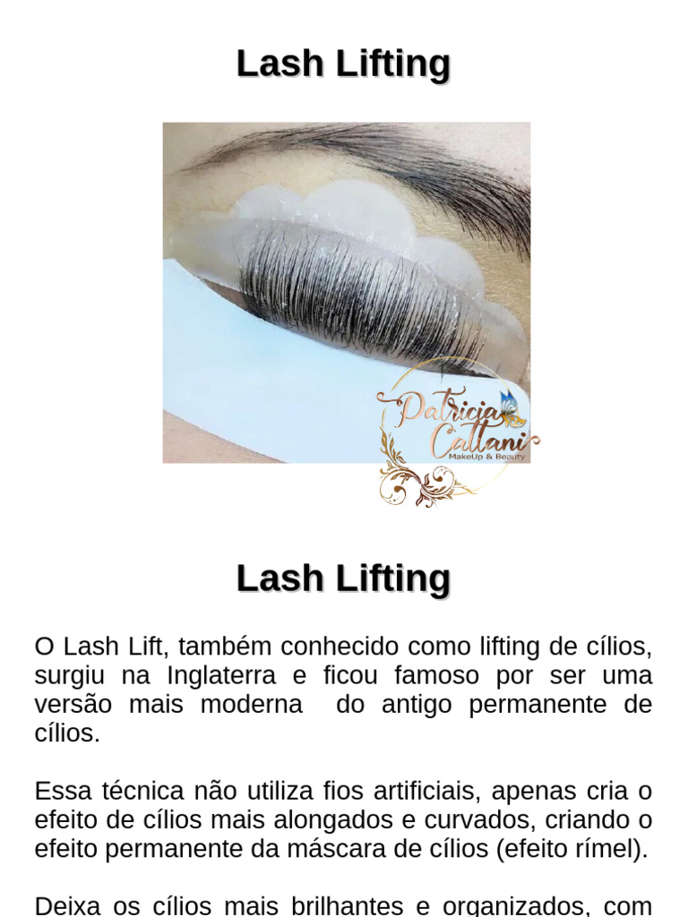 Lash Lift | PDF | Wellness