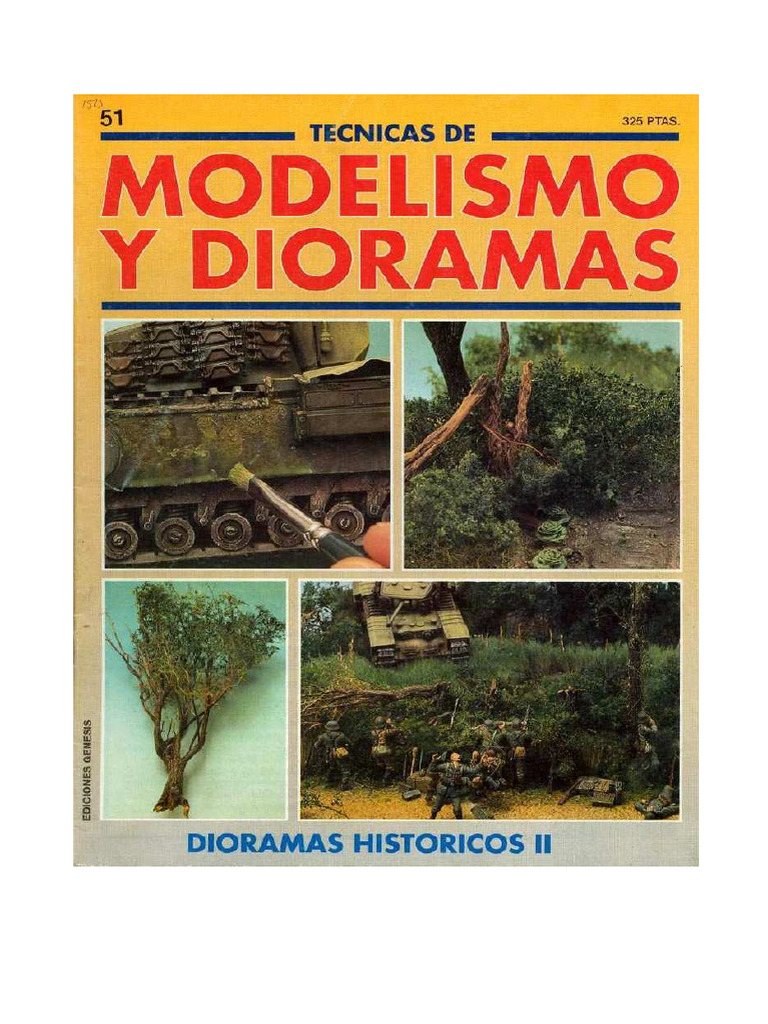 51 Técnicas de Modelismo y Dioramas Pintura | PDF