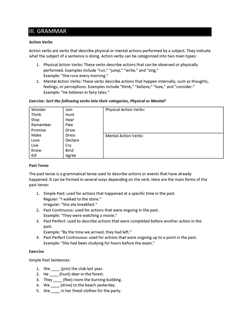 Legends - Grammar | PDF