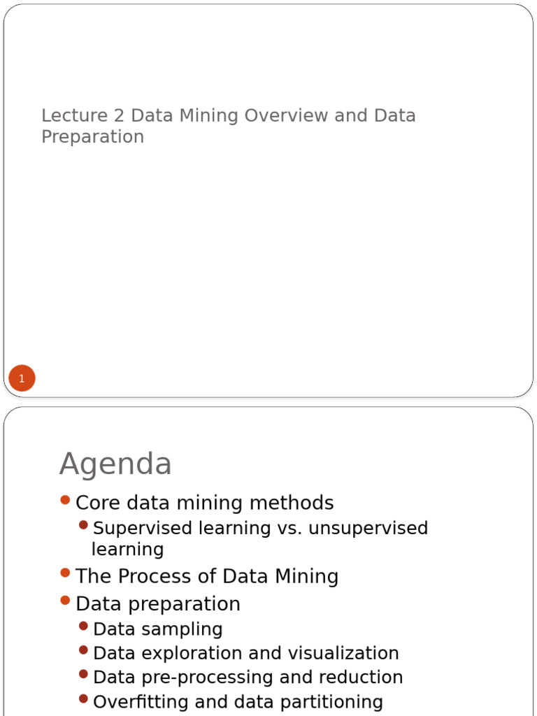 BANA 560 - Lecture - 2 - Data - Mining - Overview - Data - Exploration | PDF | Cognitive Science ...