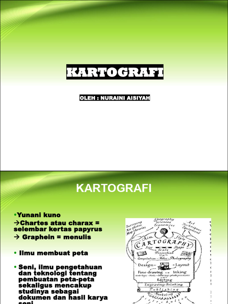 Kartografi | PDF