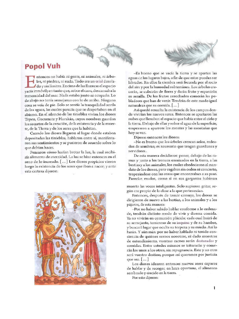 Popol Vuh | PDF