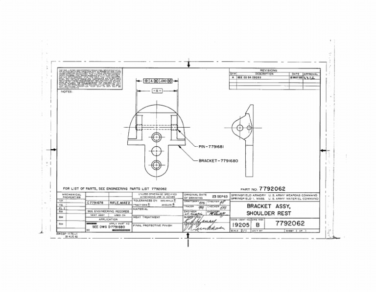 DWG 7792062 Bracket | PDF