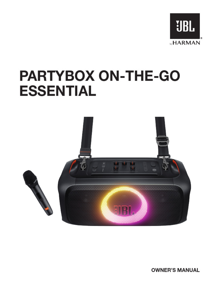 JBL Partybox Otg Essential Om en v1 | PDF