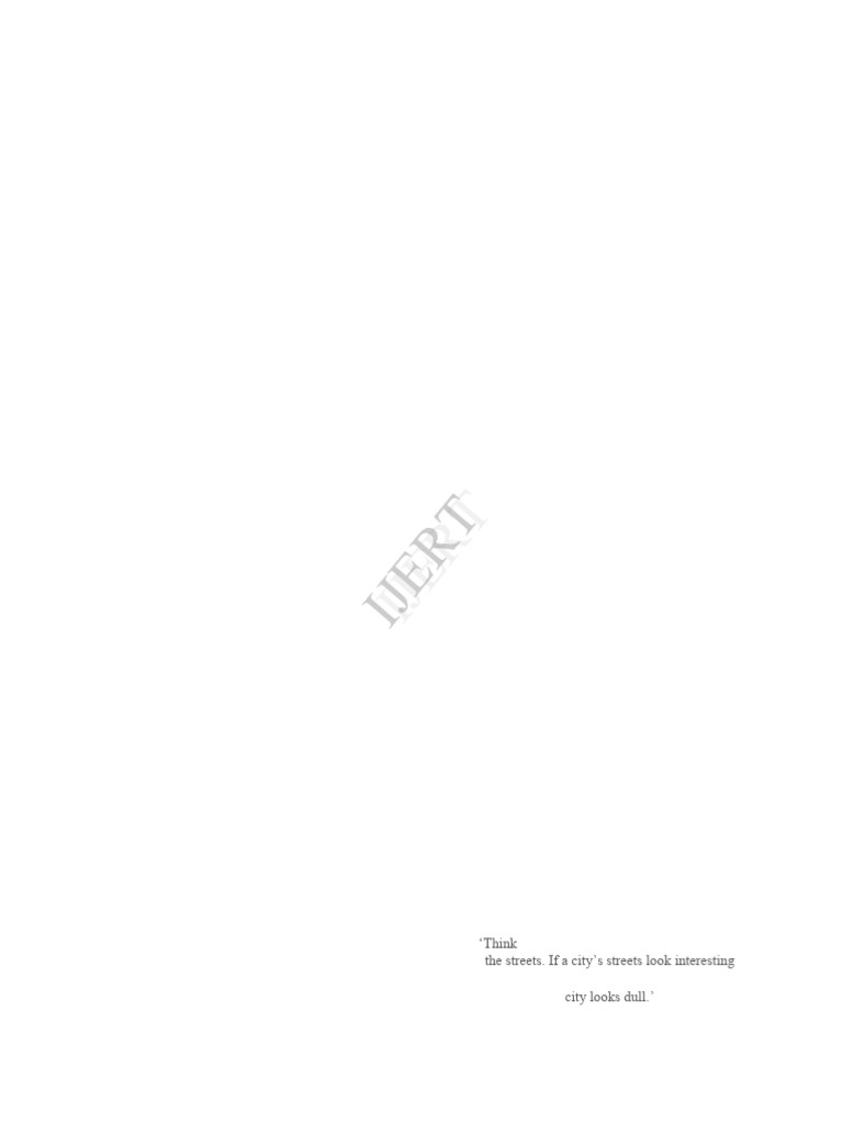 Street and Human Activity 19jdymadrq | PDF