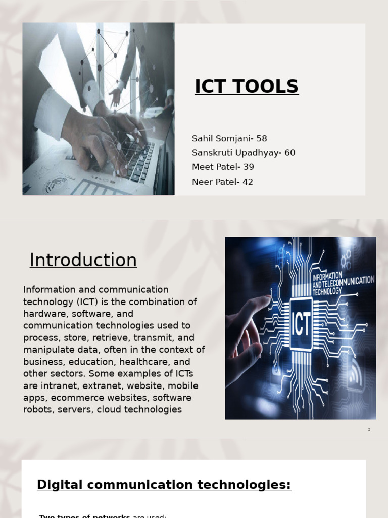 Ict Tools | PDF