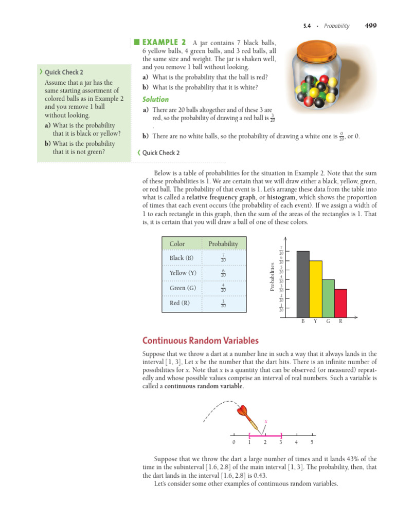 Applications of Integration in Probability - 240831 - 100651 | PDF