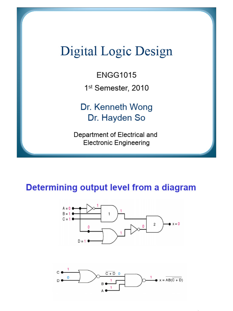 resumen circuitos logicos | PDF