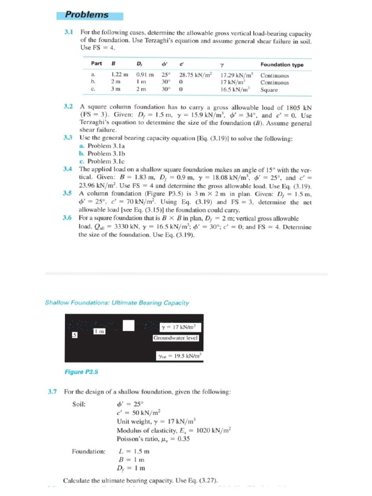 Foundation Questions and Answers | PDF