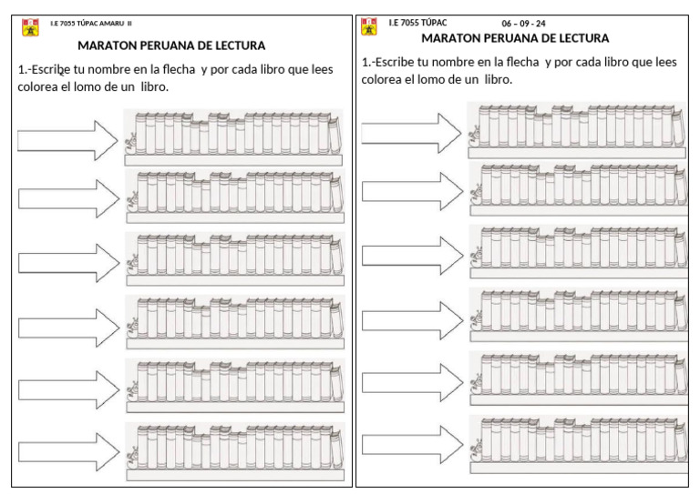 FICHA de Maraton Lectometro | PDF