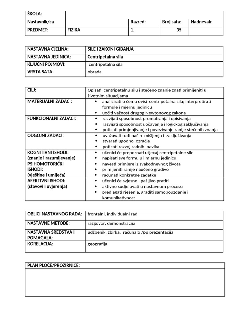 ALFA Priprema - 35.sat | PDF