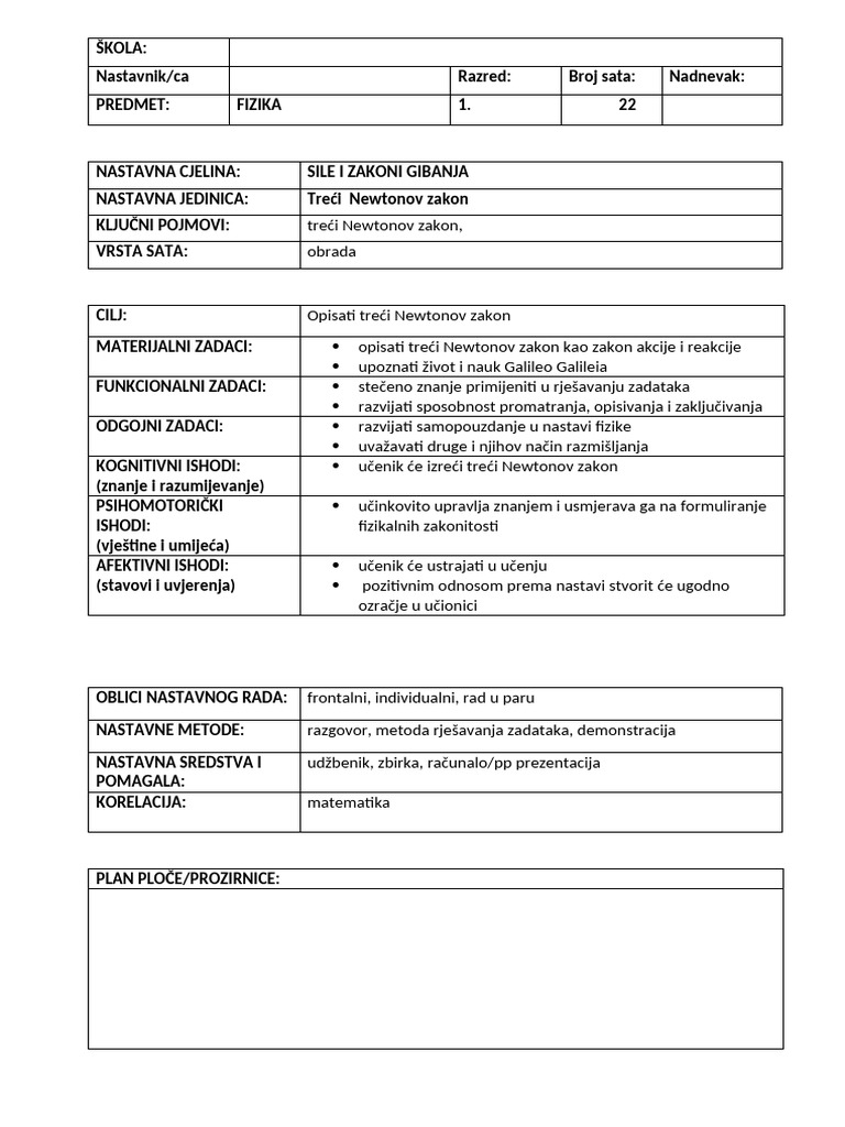 ALFA Priprema - 22 Sat | PDF