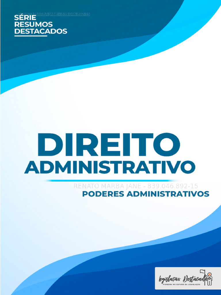 Poderes Administrativos | PDF | Derecho