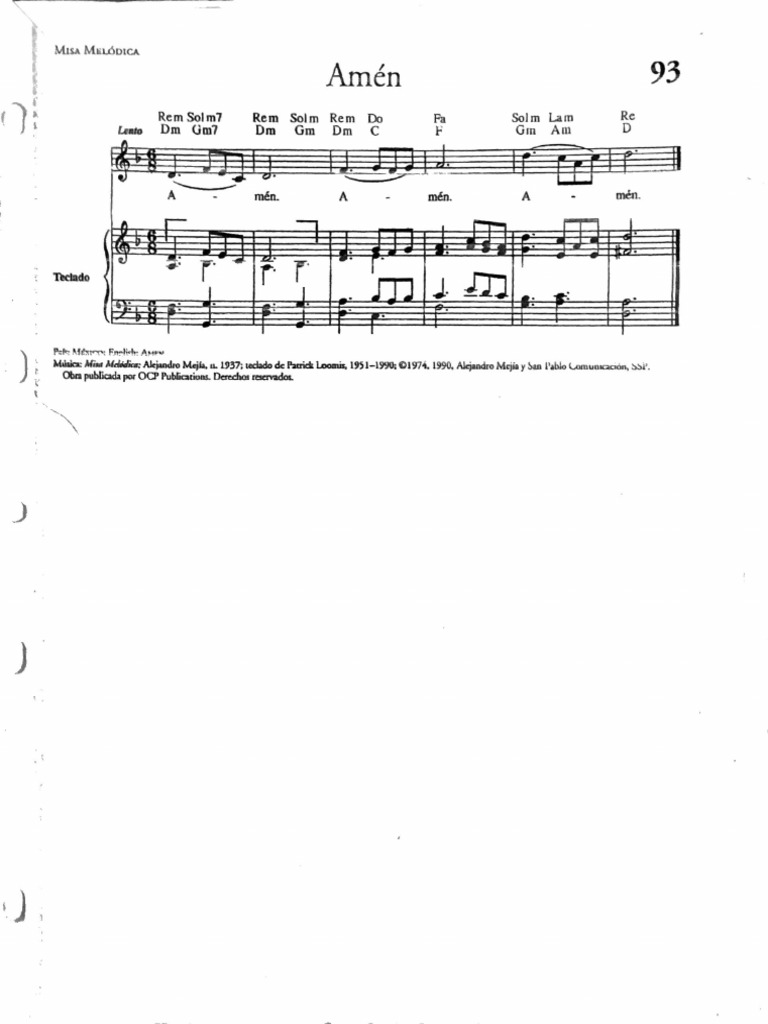Amén Solemne | PDF