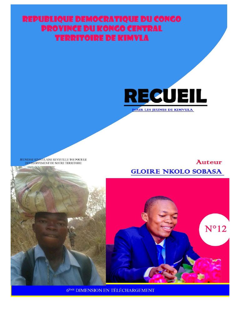 Petit Recueil de MR NKOLO SOBASA GLOIRE | PDF