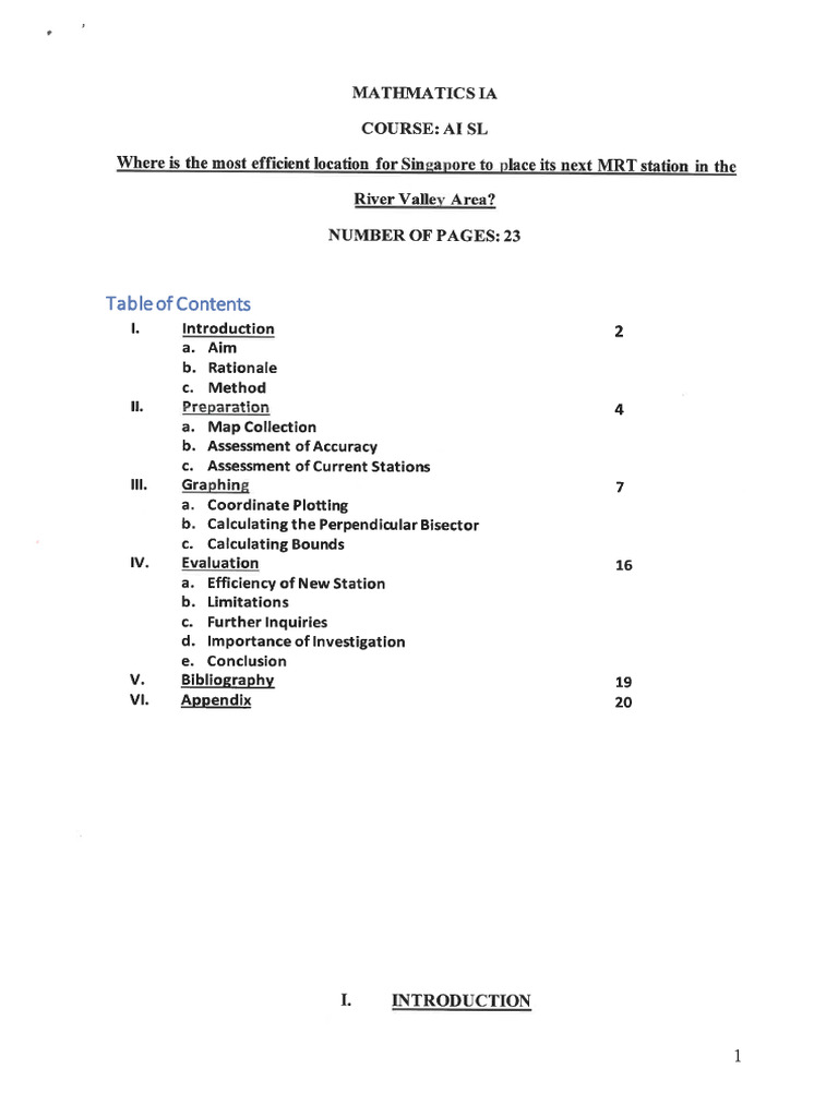 MRT Ia | PDF