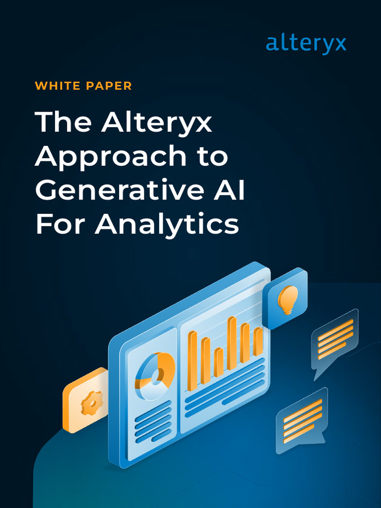 Alteryx Approach To Generative Ai For Analytics en | PDF