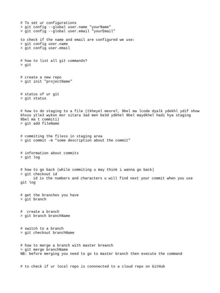 git-github notes | PDF