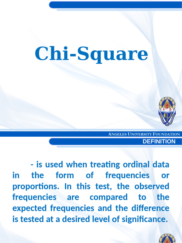 Chi Square | PDF