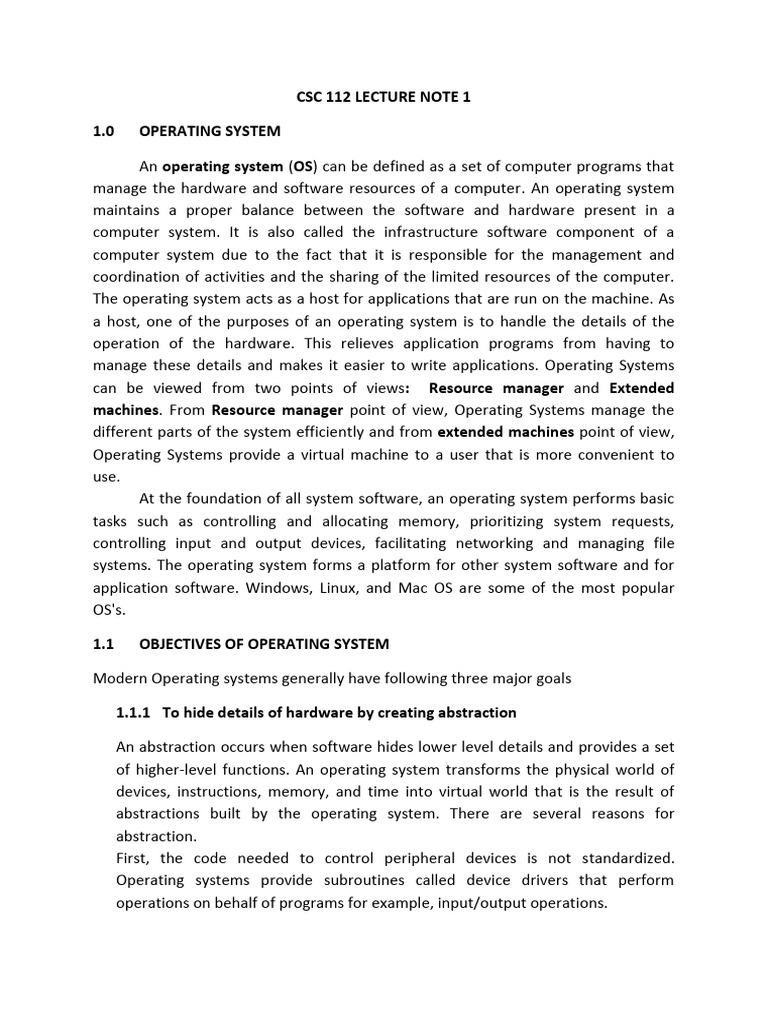 Csc112 Full | PDF