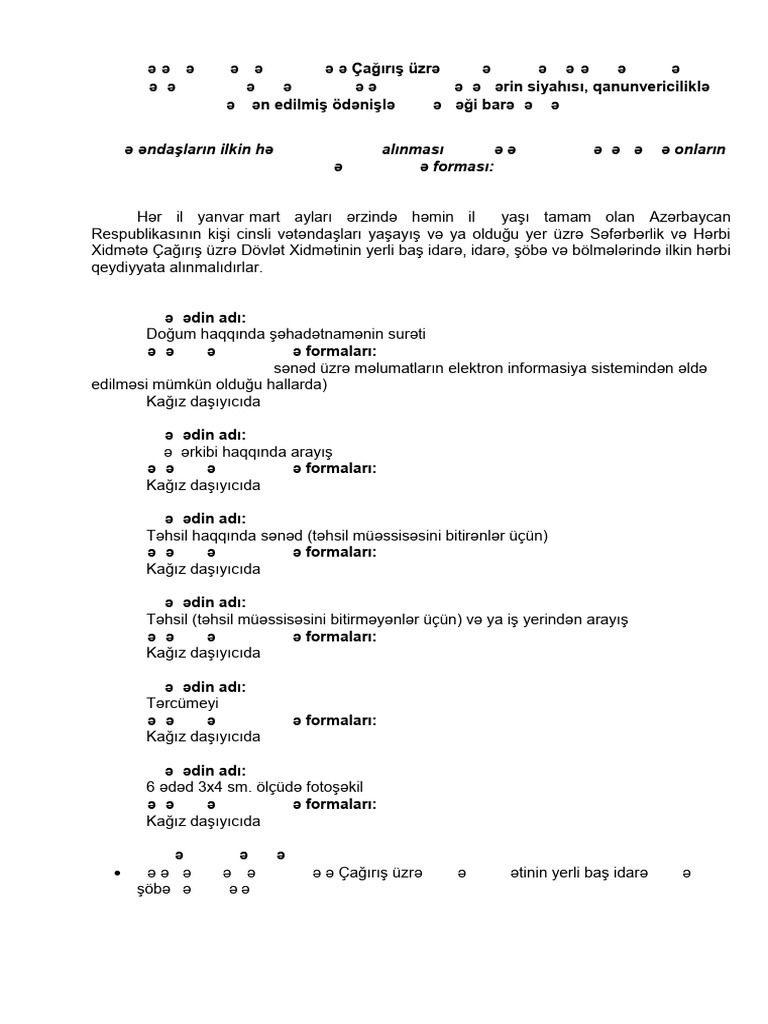 Sened Siyahisi | PDF