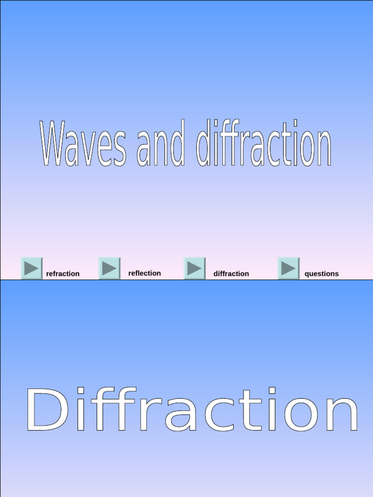 Simple Introduction To Diffraction | PDF