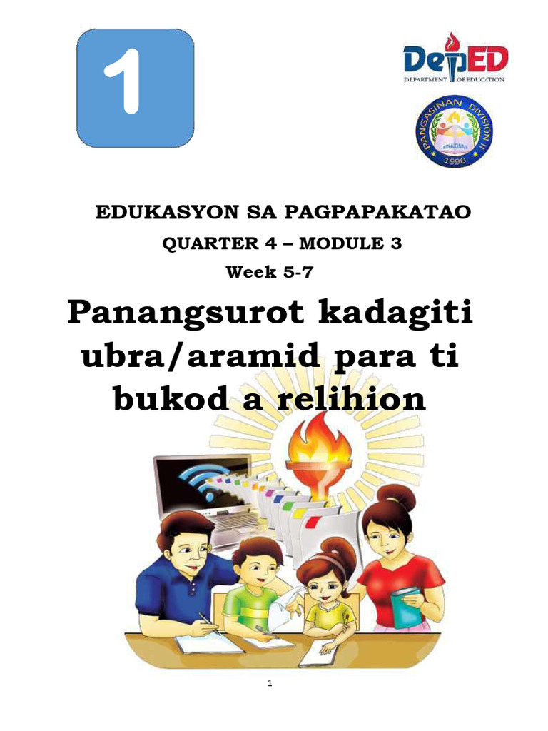 Esp 1 Iloko 4TH Quarter Module 3 Week 5 7 1final 1 | PDF