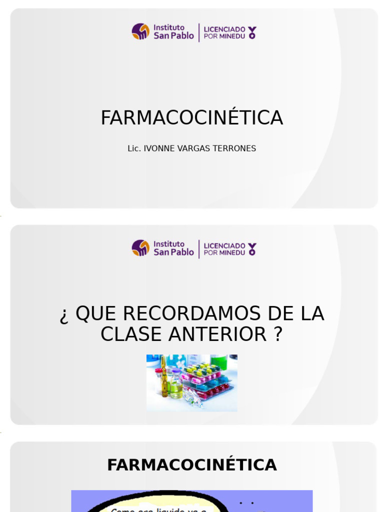 3a TAM Farmacocinetica | PDF