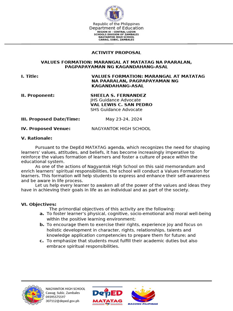 Values Formation | PDF