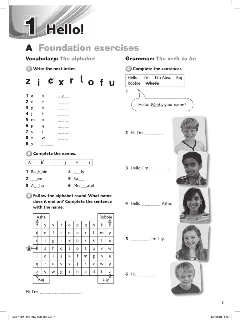 Today Starter - Activity Book | PDF