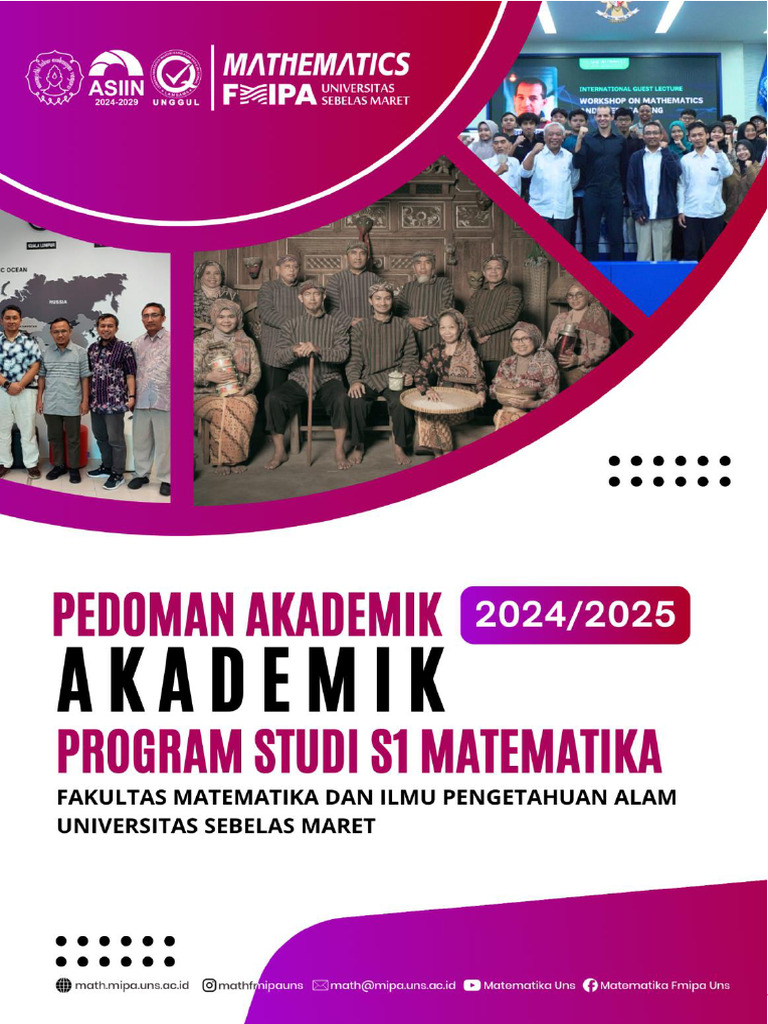 Pedoman Akademik Matematika Ta 2024 2025 Pdf