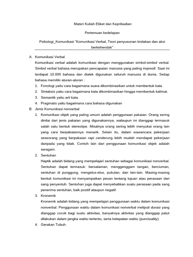 Pertemuan Ke 8 | PDF