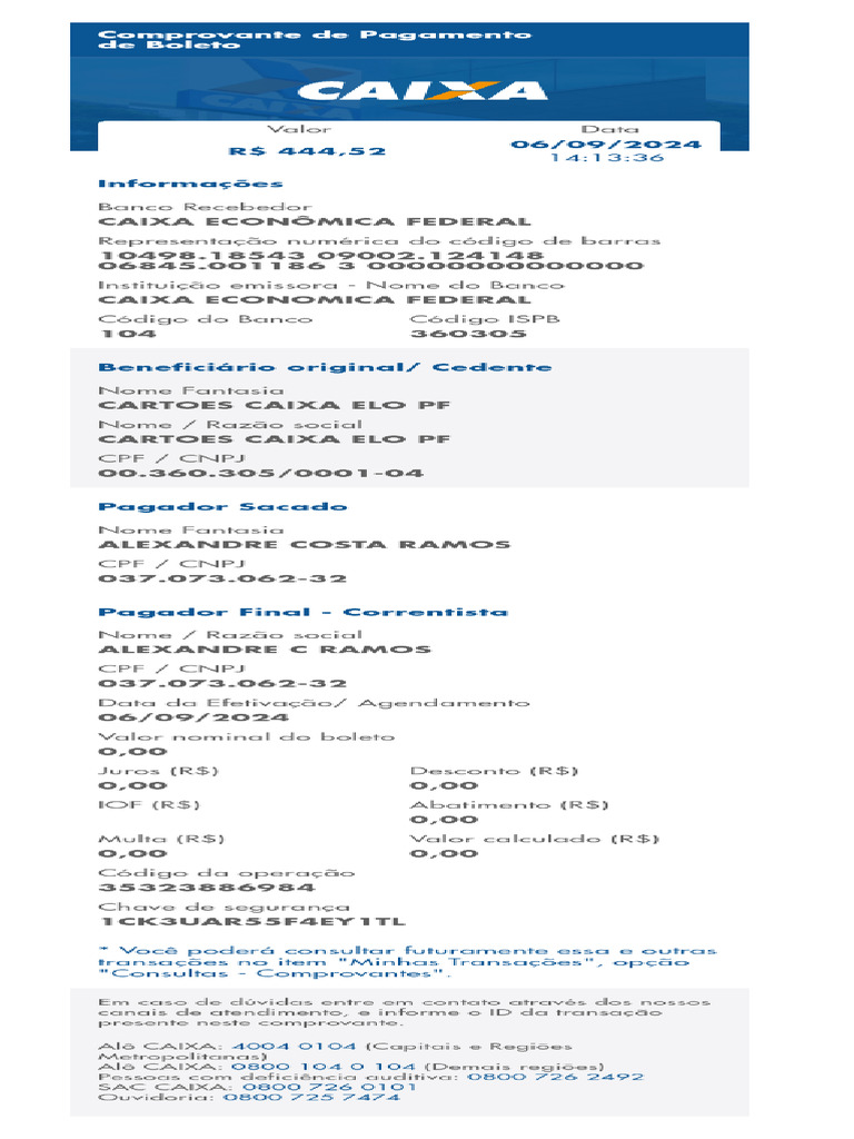 Comprovante2024 09 06 - 141345 | PDF