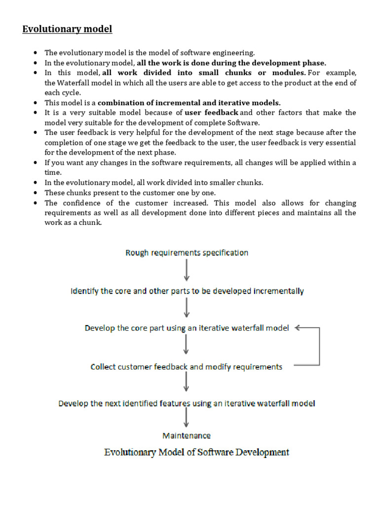 Evolutionary Model | PDF