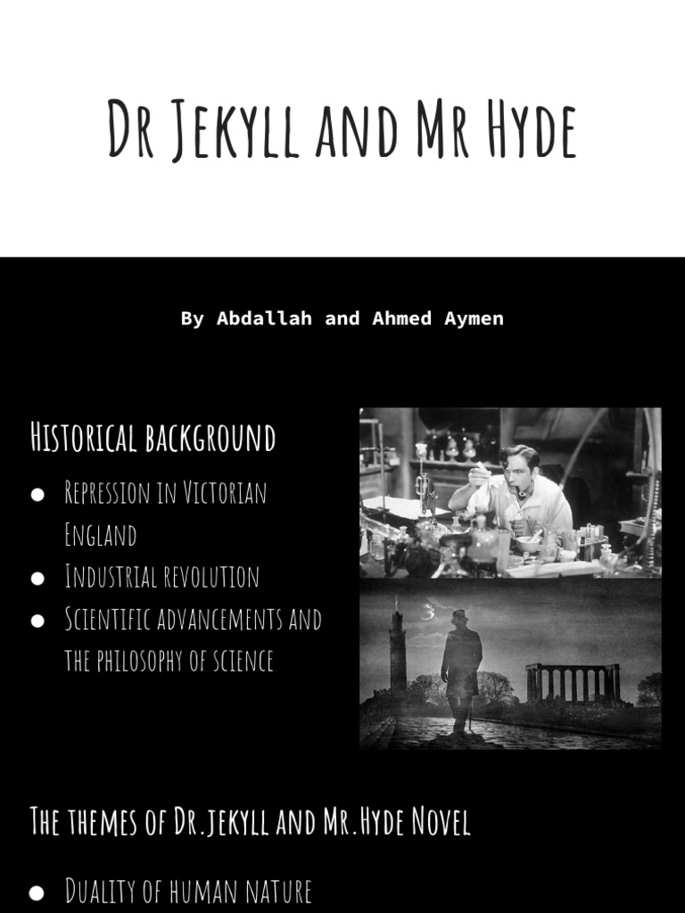DR Jekyll and MR Hyde | PDF