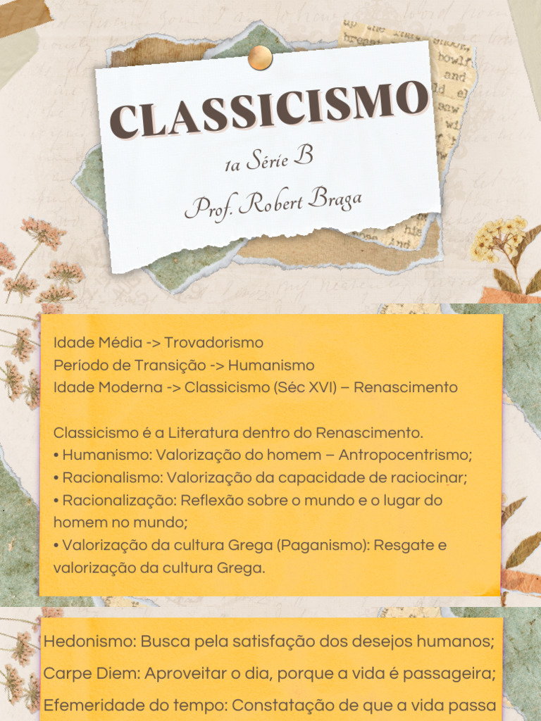 Classicismo 20240823 092525 0000 | PDF
