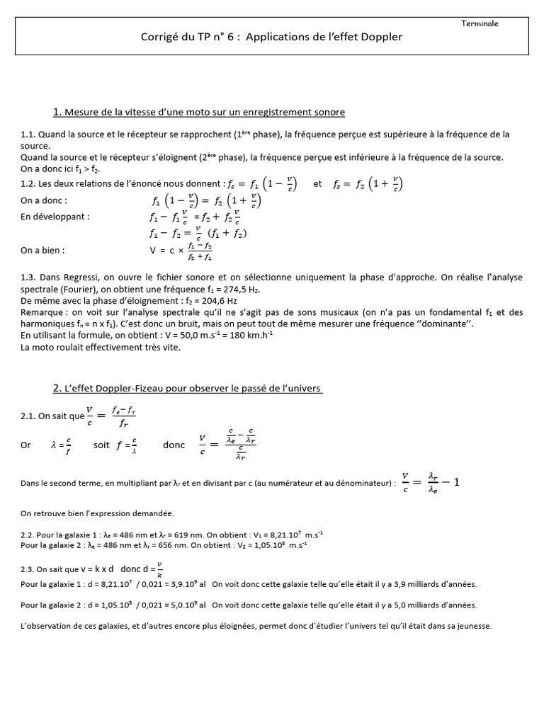 Corrig__TP06_Chap5_Term_EffetDoppler | PDF