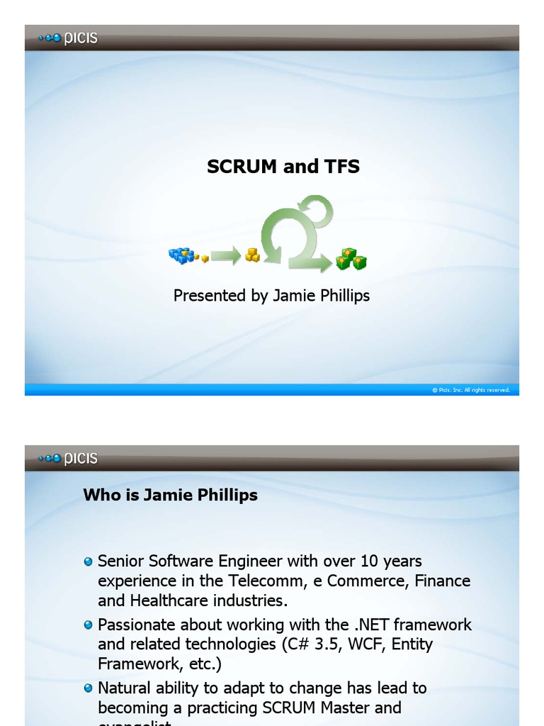 Scrum and Tfs | PDF | Scrum (Software Development) | Software Engineering