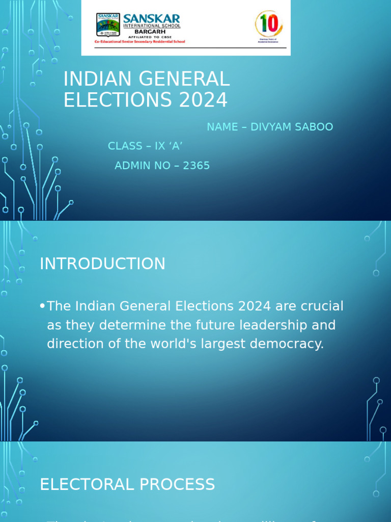 Indian General Elections 2024 Computer | PDF