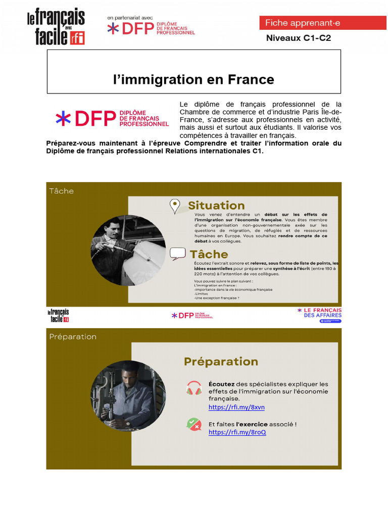 rfi_dfp_ri_c1_presenter_une_situation_immigration_france | PDF